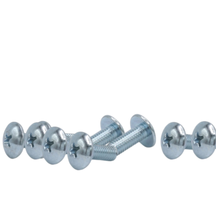 Tesla Licence Plate Screws Large Head M5 x 20MM Box of 250 - Hot Wax Garage